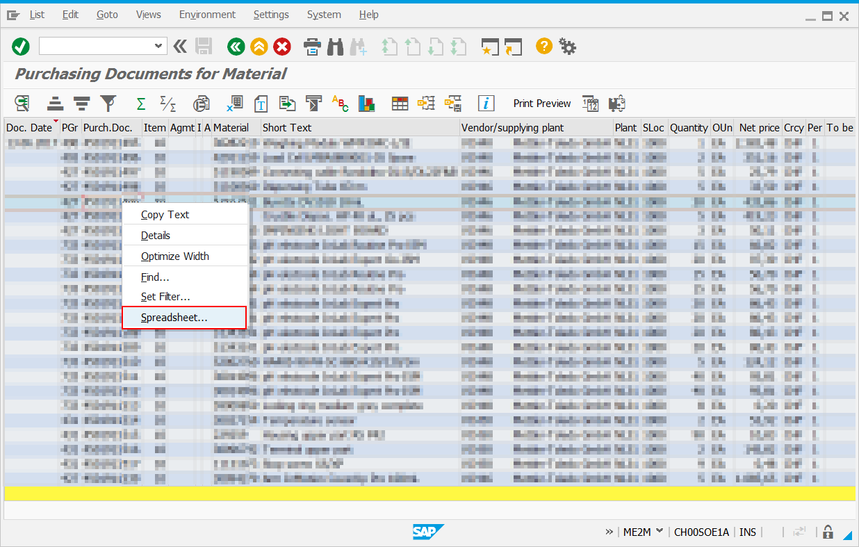 Sap Checkbox Always Use Selected Format 8136