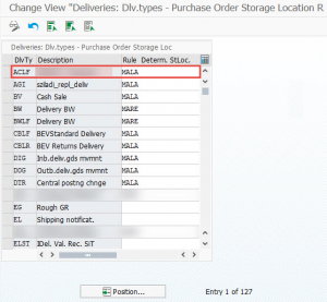 Storage Location Determination in Outbound Deliveries