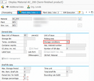 Storage Location Determination in Outbound Deliveries