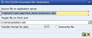 Upload, download and delete files in AL11 Transaction