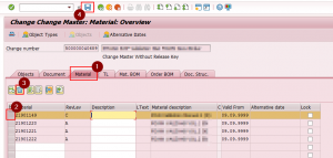 How to delete material revision level in SAP