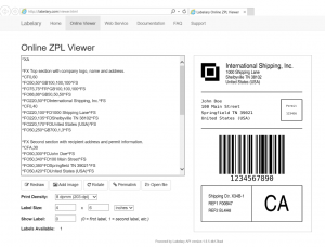 How to print barcode label on normal printer