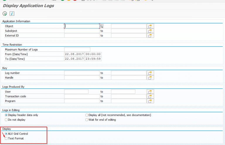 Download the Log from SLG1 / SLGD to local file