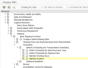 Pick/pack time and loading time in route
