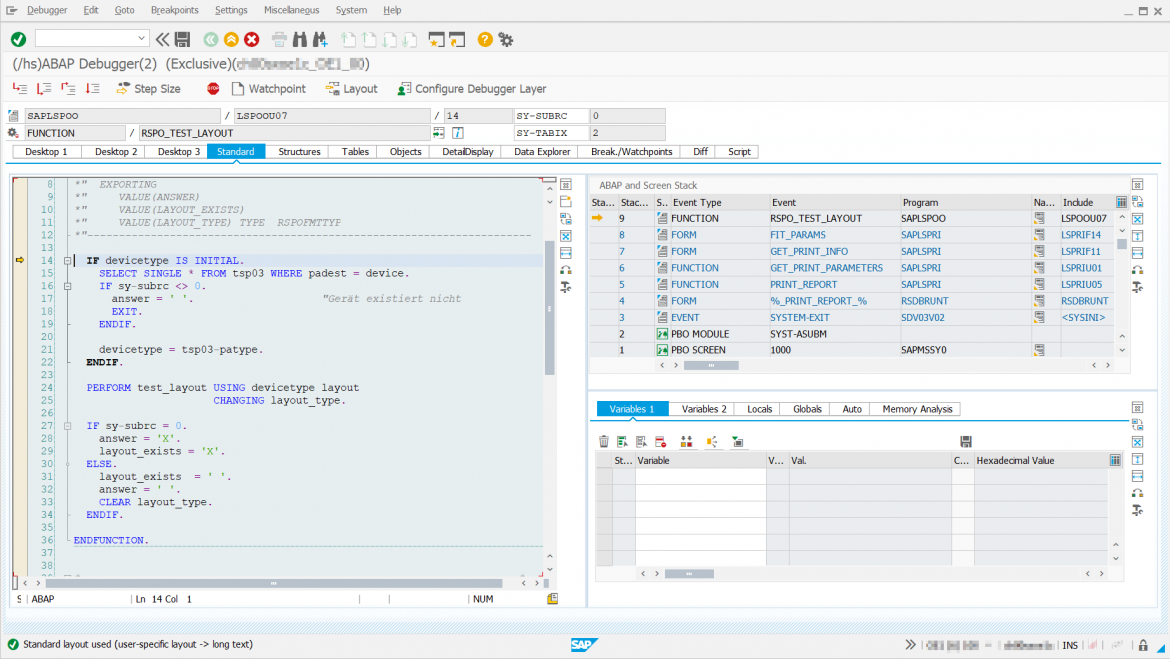 How to debug a background job (BJOB)